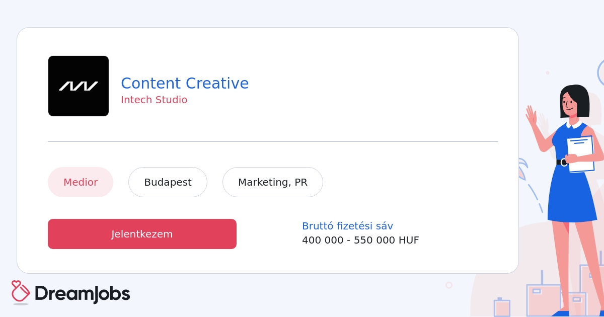 Content Creative @ Intech Studio