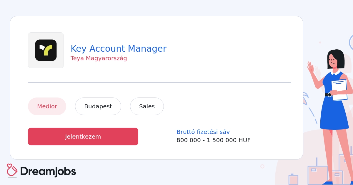 Key Account Manager @ Teya Magyarország